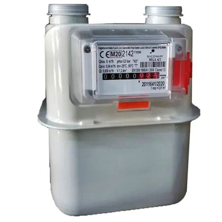 Contor de gaz tip G4, debit maxim 6 mc/h, Daver, 110mm intre axe ...