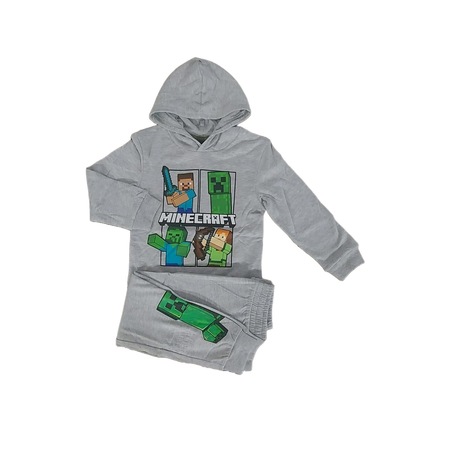 Trening Baieti Minecraft, Gri, 10 ani - 140 CM - eMAG.ro