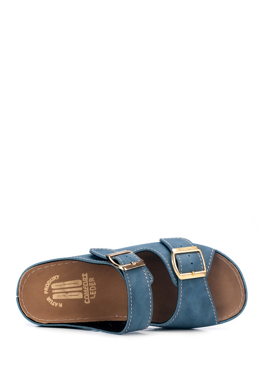 Papuci confort dama Tellus 25-18, Denim - eMAG.ro