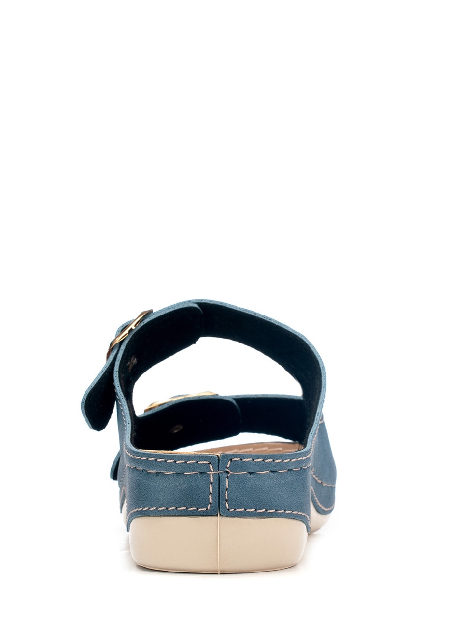 Papuci confort dama Tellus 25-18, Denim - eMAG.ro