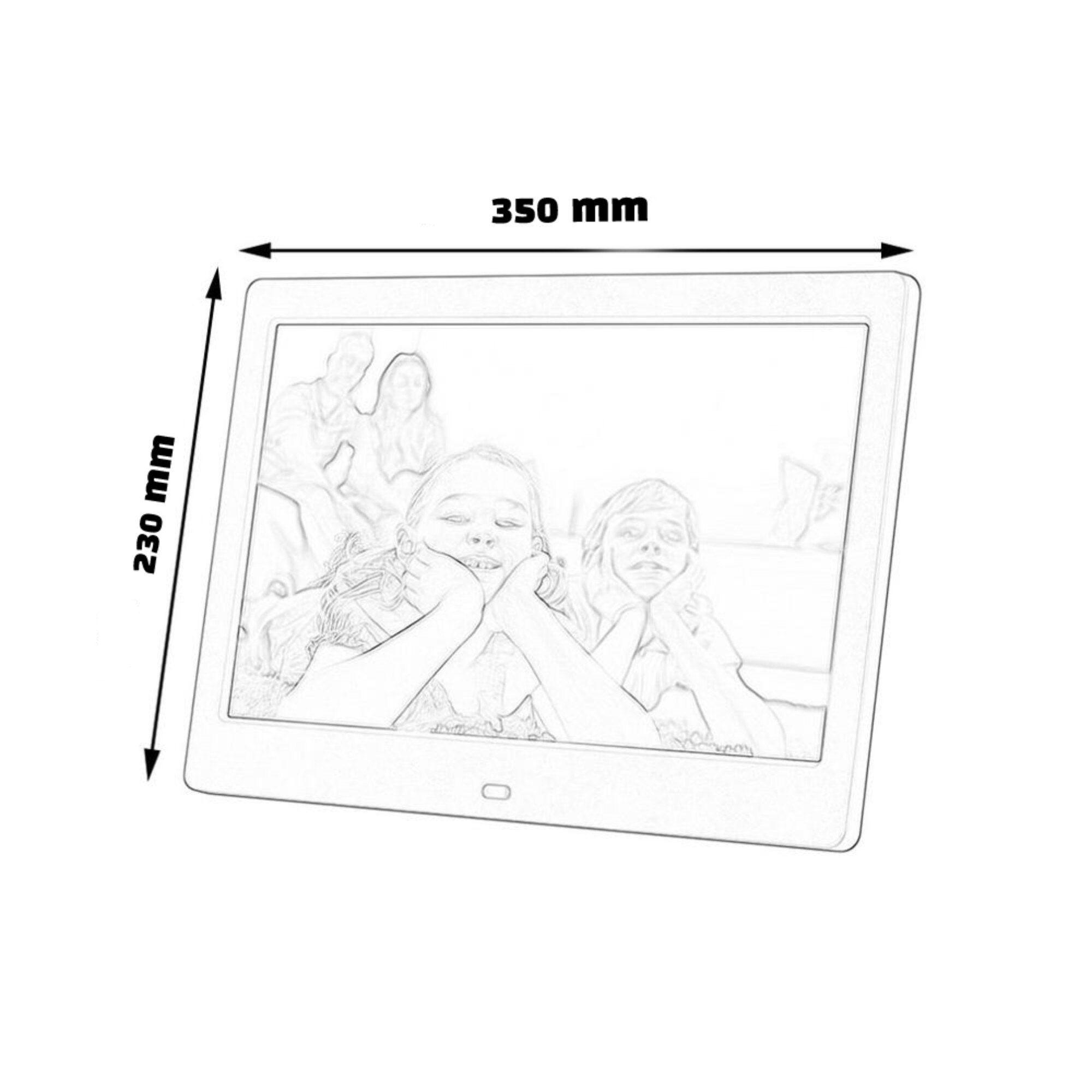 Rama Foto Digitala ultra subtire cu Ecran LED de 10 Inch, fotografii ...