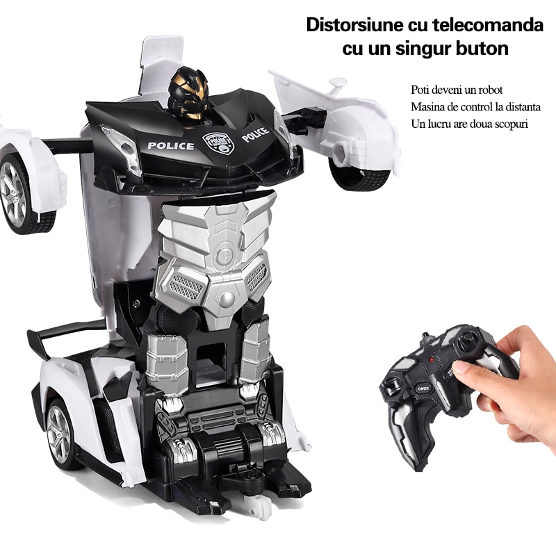 Robot hibrid cu telecomanda, Vantheir, masina curse cu telecomanda, 1: ...