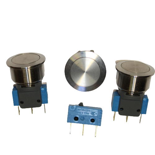 Buton cu revenire din inox - eMAG.ro