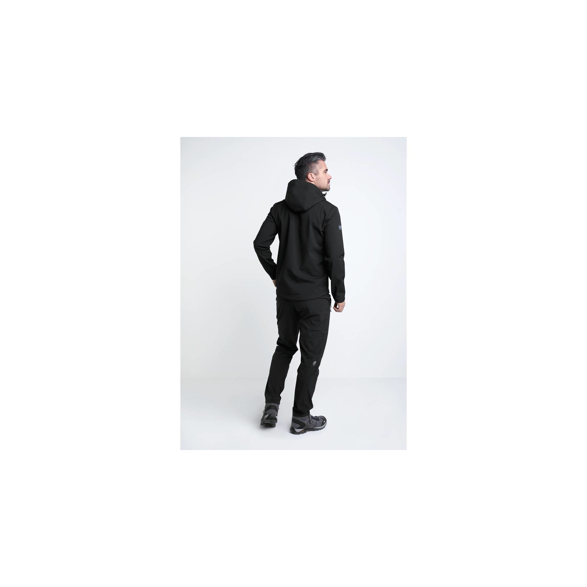 Jacheta softshell pentru barbati, Kilimanjaro, Idahoe, Negru, M - eMAG.ro