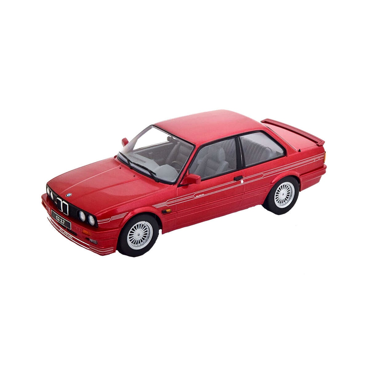 Macheta auto BMW E30 Alpina C2 2.7 red 1988, 1:18 KK Scale - eMAG.ro