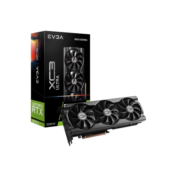 Placa video EVGA GeForce RTX 3070 Ti XC3 ULTRA GAMINGG 8GB GDDR6X 256 ...