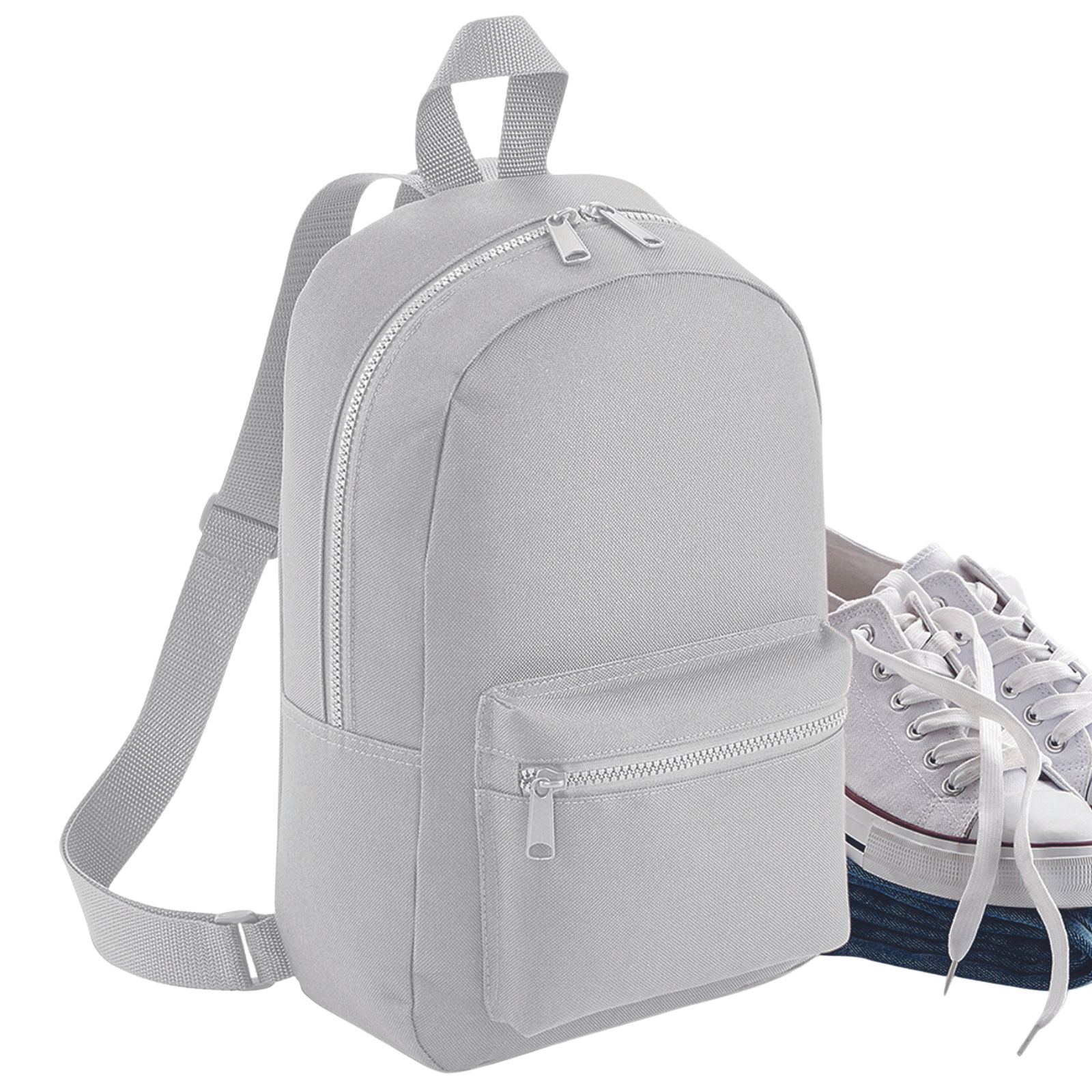 Rucsac mini Essential, buzunar frontal, versatil, poliester 600D, 23 x ...