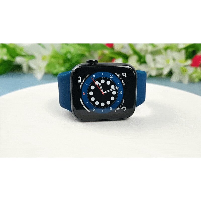 SmartWatch T500Plus, HiWatch, Seria 6, Ecran Complet Tactil 44mm ...