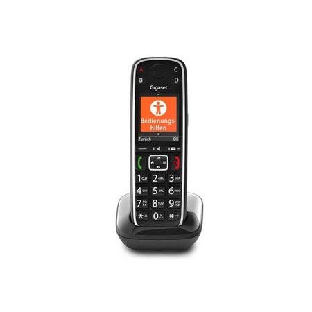 Telefon DECT fara fir Gigaset E720, Bluetooth, Hands Free Negru - eMAG.ro