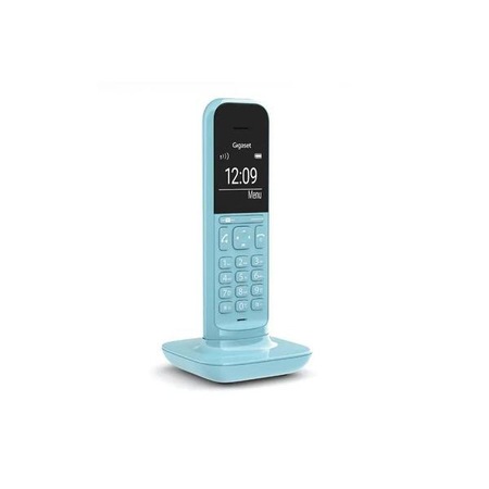 Telefon DECT fara fir Gigaset CL390, Caller ID, Alarma Albastru - eMAG.ro
