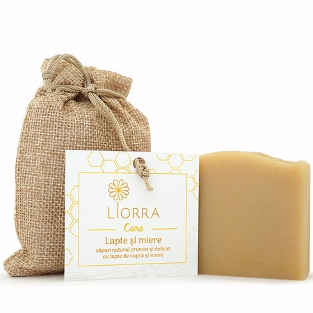 Sapun natural Lapte si miere, 100g - eMAG.ro