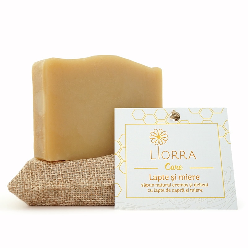 Sapun natural Lapte si miere, 100g - eMAG.ro