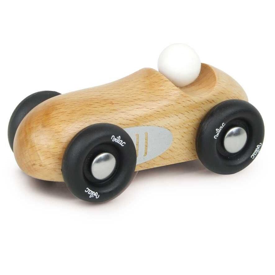 Masinuta de jucarie Vilac, Lemn, Natural - eMAG.ro