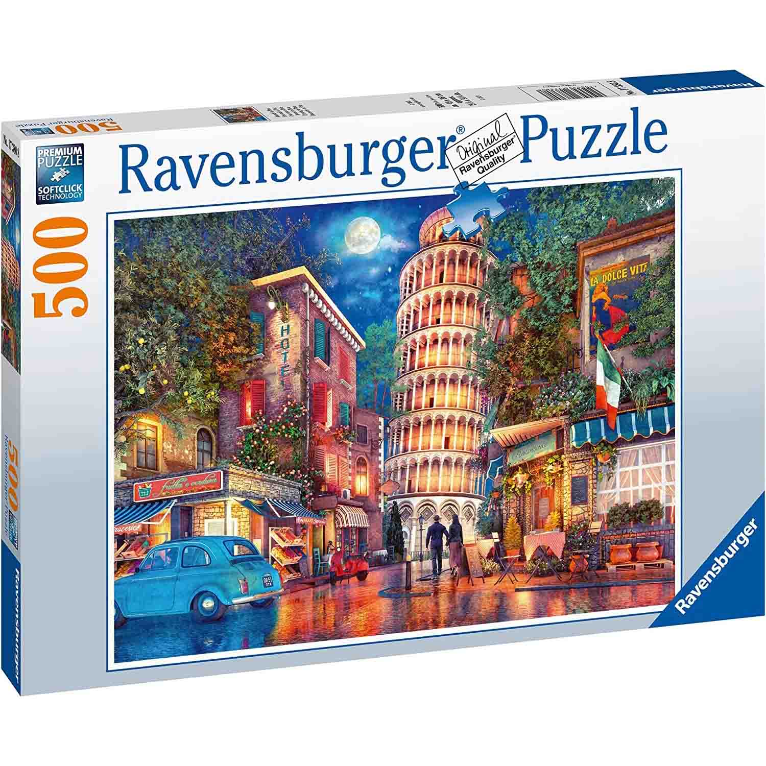 Ravensburger puzzle - Pisa utcái, 500 darab - eMAG.hu