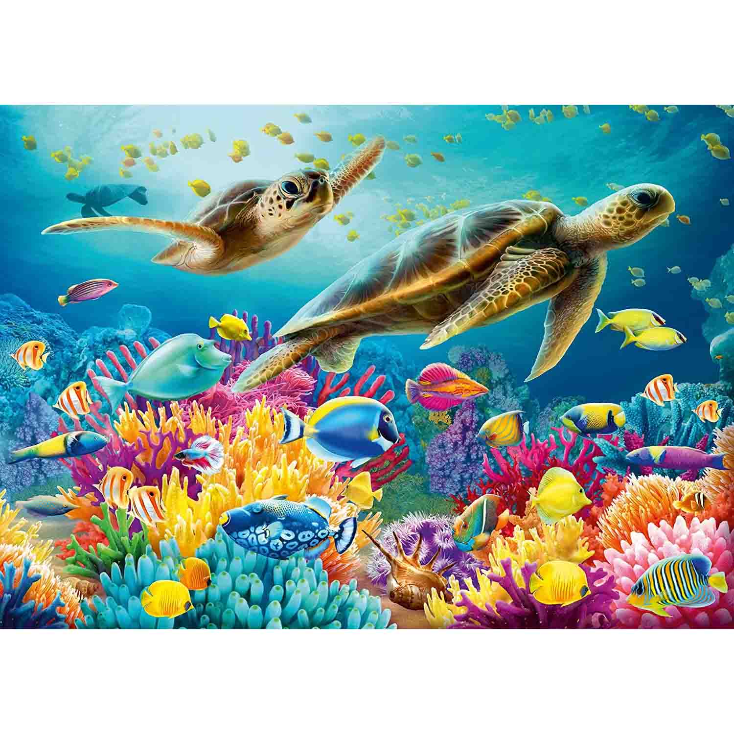 Puzzle Ravensburger - Lumea subacvatica, 1000 piese - eMAG.ro