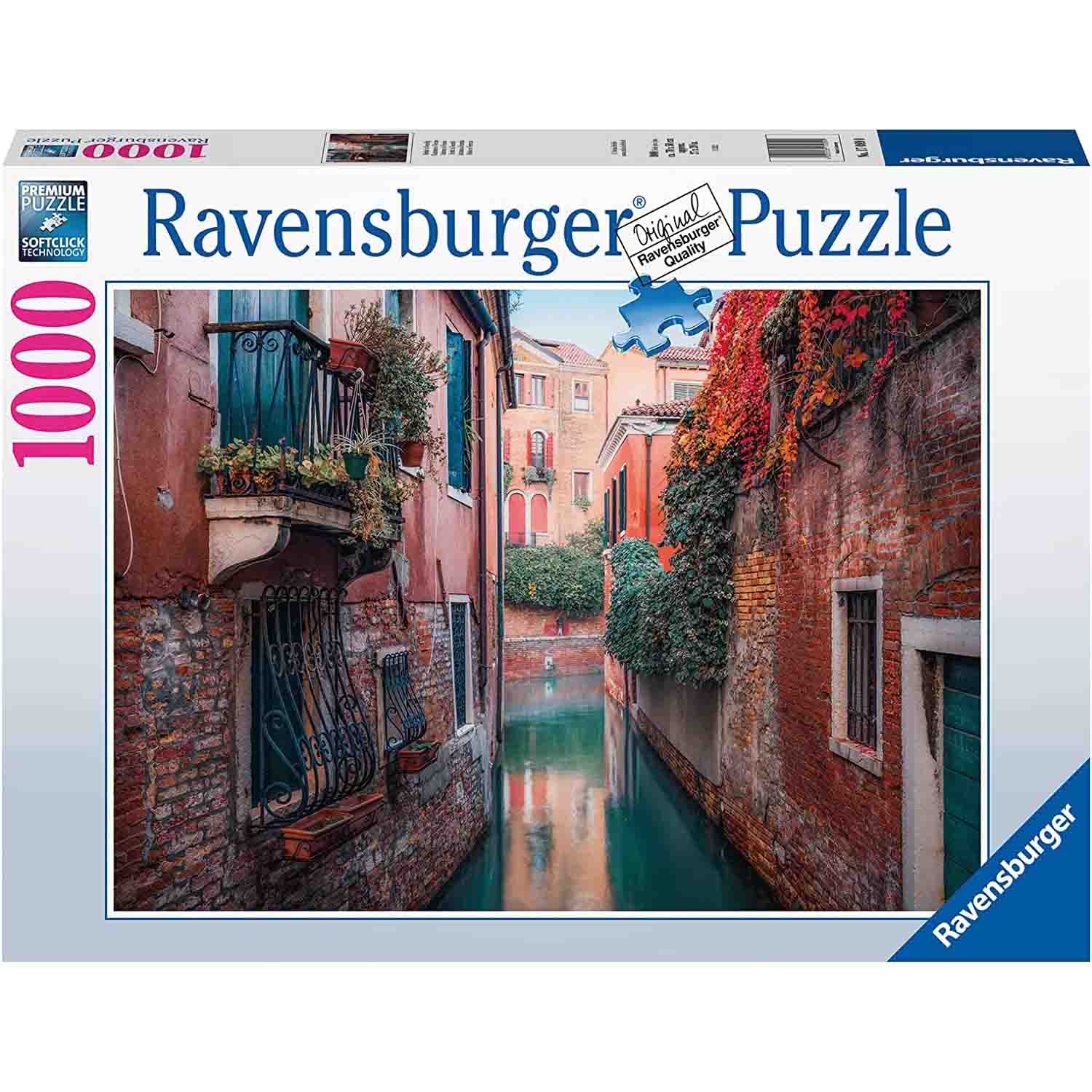 Puzzle Ravensburger - Toamna in Venetia, 1000 piese - eMAG.ro
