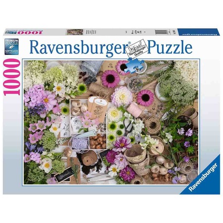 Puzzle Ravensburger - Pentru iubitorii de flori, 1000 piese - eMAG.ro