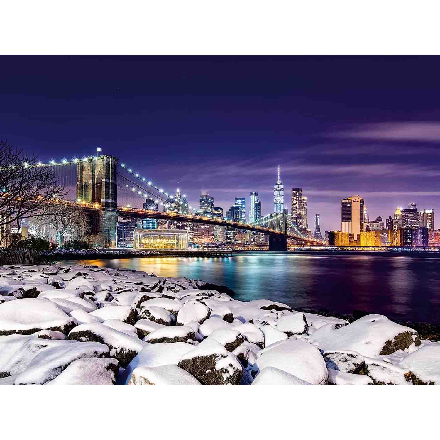 Puzzle Ravensburger - Iarna in New York, 1500 piese - eMAG.ro