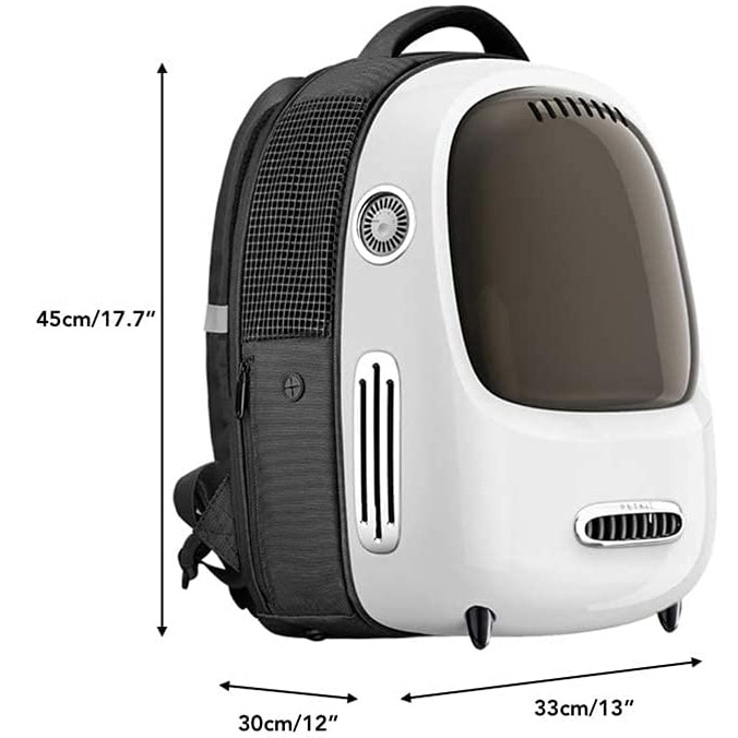 Rucsac cu hublou PETKIT pentru transport animale de companie, cu ...
