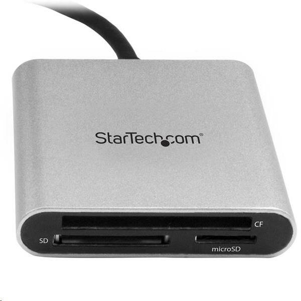 Card reader, Startech, USB-C, USB 3.0, Negru/Gri - eMAG.ro