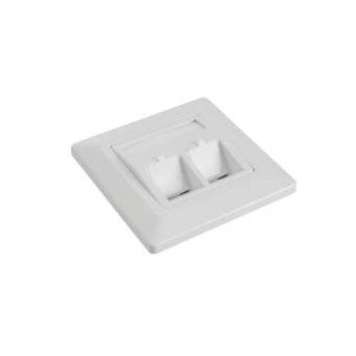 Priza modulara, Solarix, 80 x 80 mm, Alb - eMAG.ro