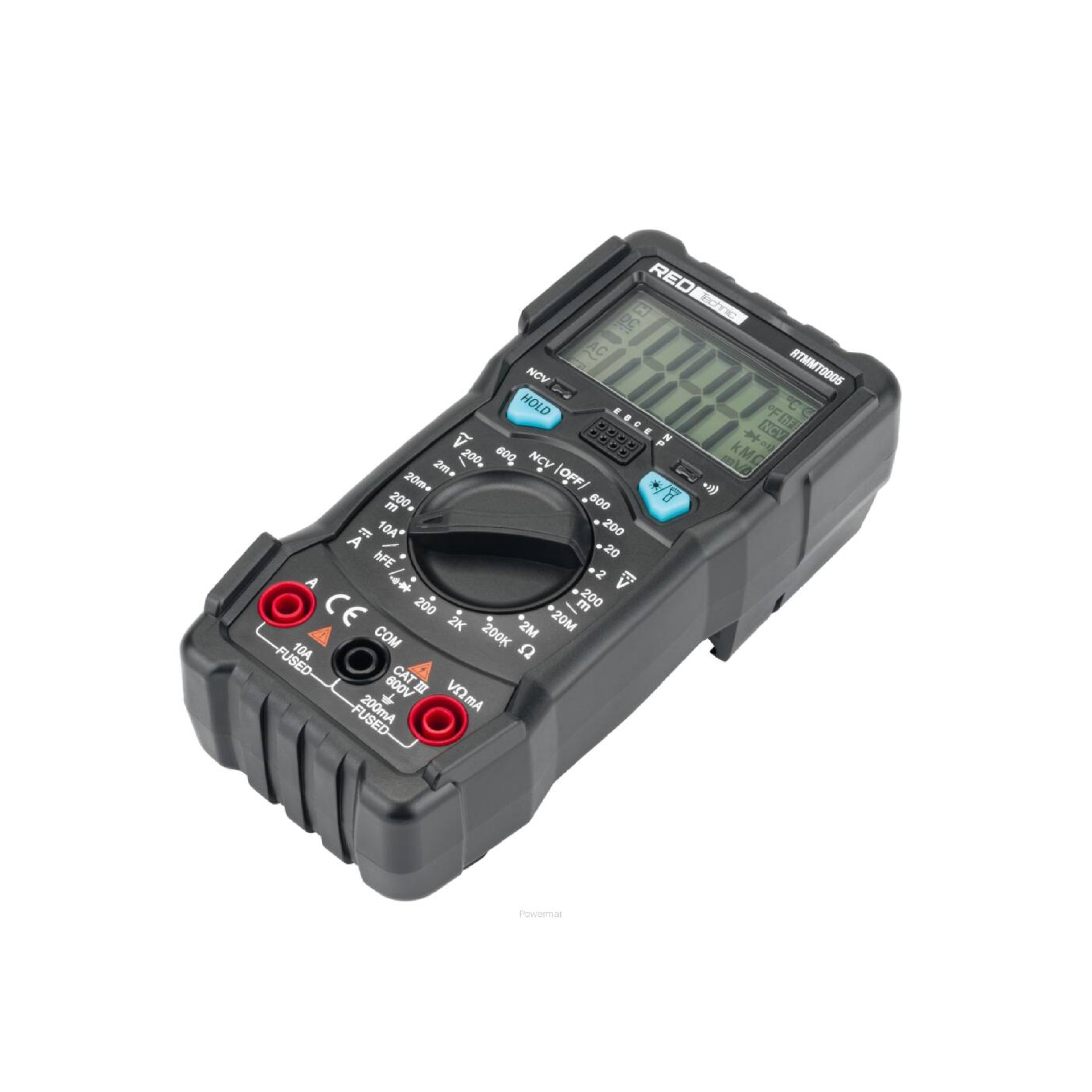 Multimetru digital, 600 V, Red Technic RTMMT0005 - eMAG.ro