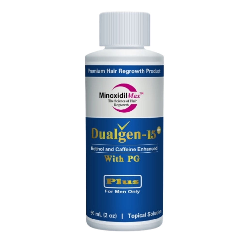 Hajhullás elleni kezelés, Minoxidil Dualgen 15% Plusz PG-vel és ...