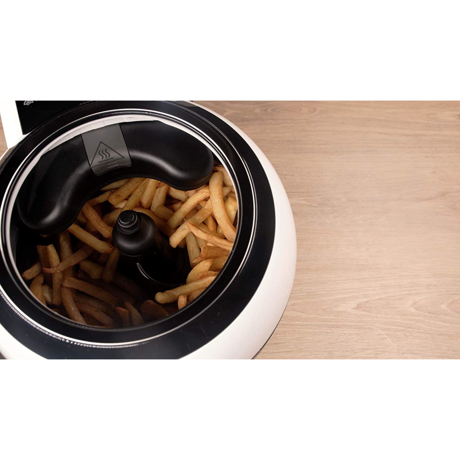 Friteuza cu aer cald Tefal Actifry Genius Snacking FZ761015, 1.2kg, 1350 W, 9 programe, Touchpad ...