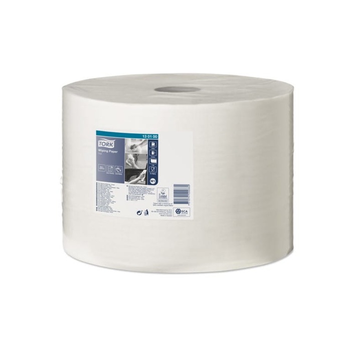 Rola prosoape de hartie W1 Medium Duty, Tork, 1 strat, 1000 m, 24.5 x ...