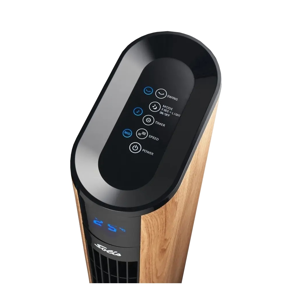 Ventilator vertical Solis, Easy Breezy, 3 programe, filtru antipraf ...
