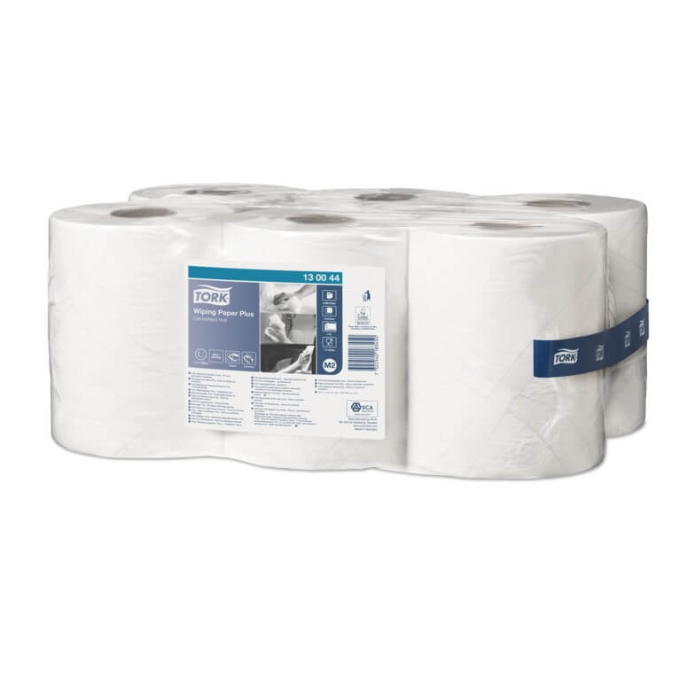 Set 6 role prosoape de hartie Medium Duty 2, Tork, 2 straturi, 23.5 x ...