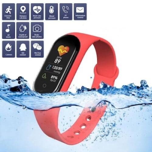 Bratara Fitness cu Bluetooth Smart YMA-M6 FIT, Sistem de Operare Compatibil Android si iOS ...