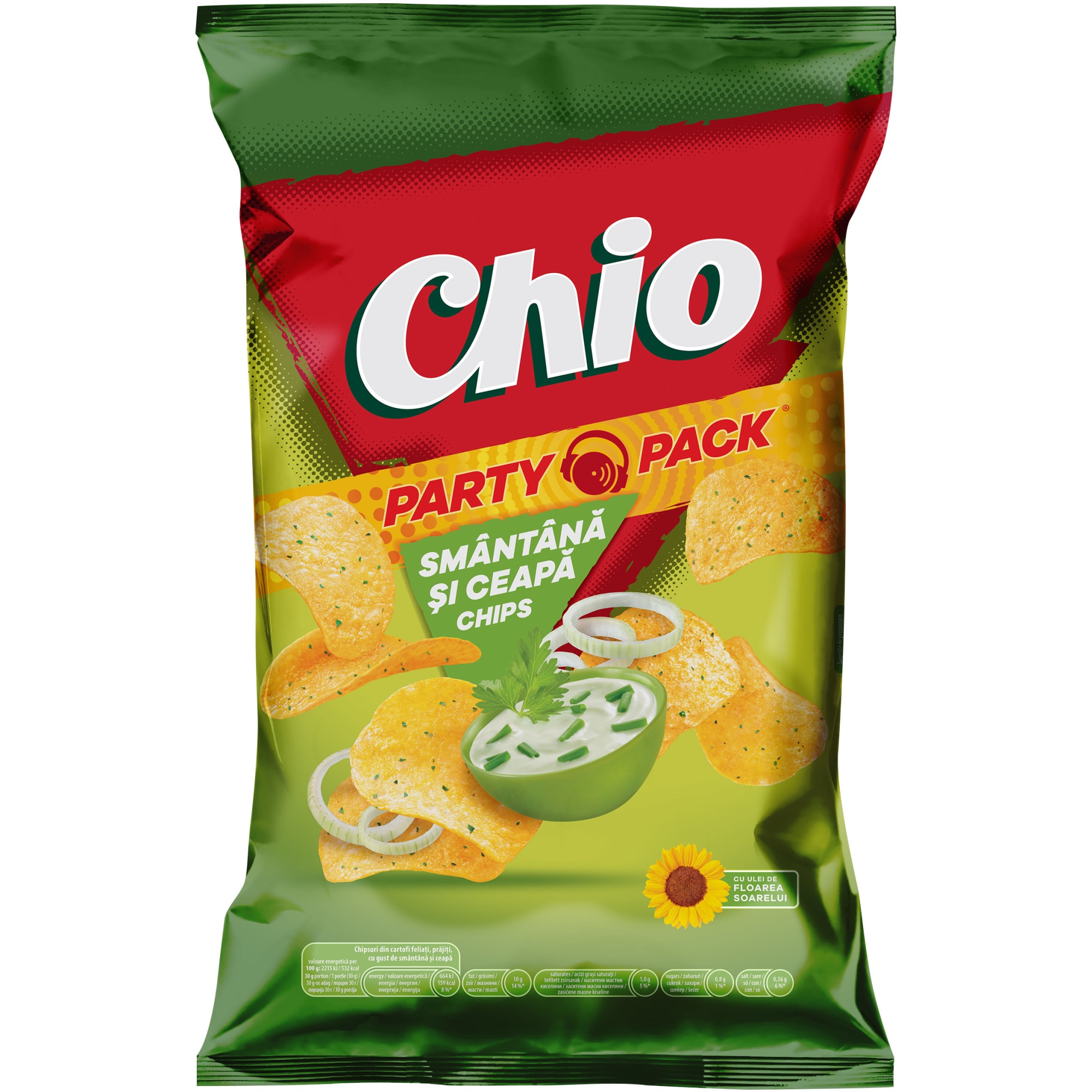 Chipsuri Chio cu gust de smantana si ceapa 200g - eMAG.ro