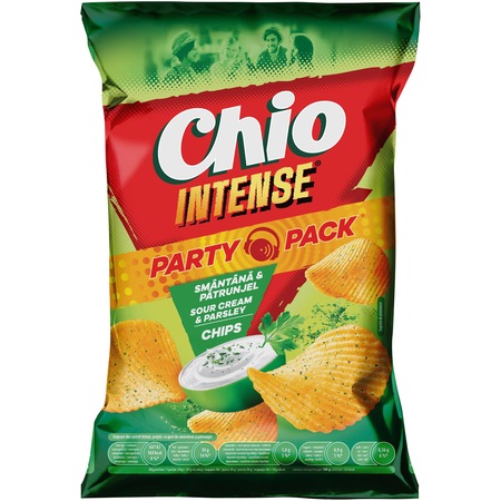 Chipsuri Chio intense cu gust de smantana si ierburi 190g - eMAG.ro