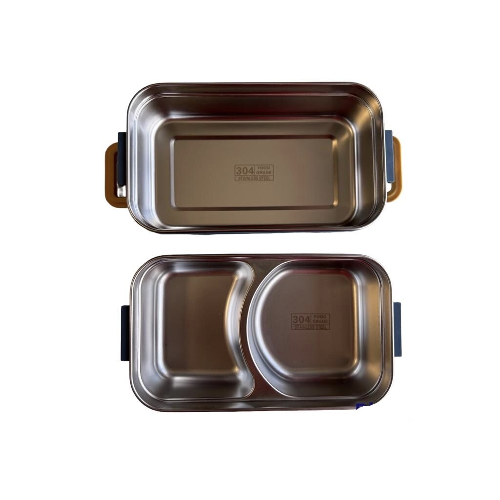 Caserola pentru mancare Solid Volt, bento box din inox, cu geanta ...