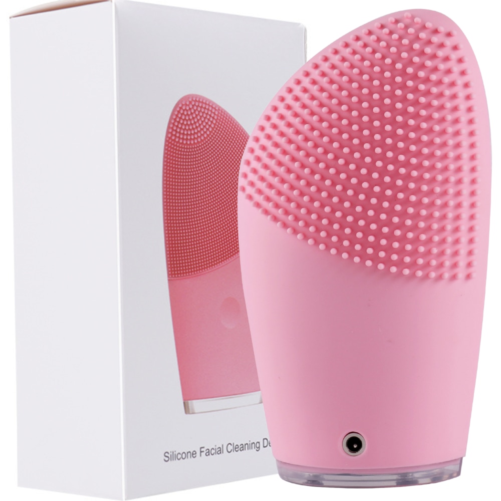 Dispozitiv de curatare facial din silicon, acumulator 1200 mAh, 3 ...