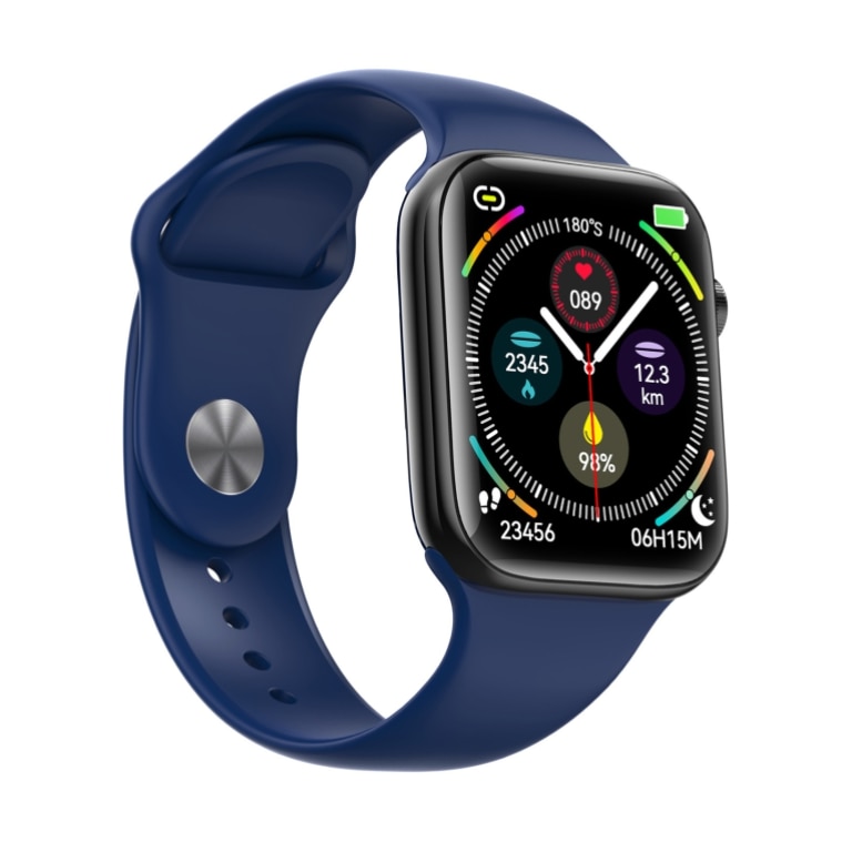 Smartwatch, Pro Max, T900, сензорен, водоустойчив, син, 1,75 инча - eMAG.bg