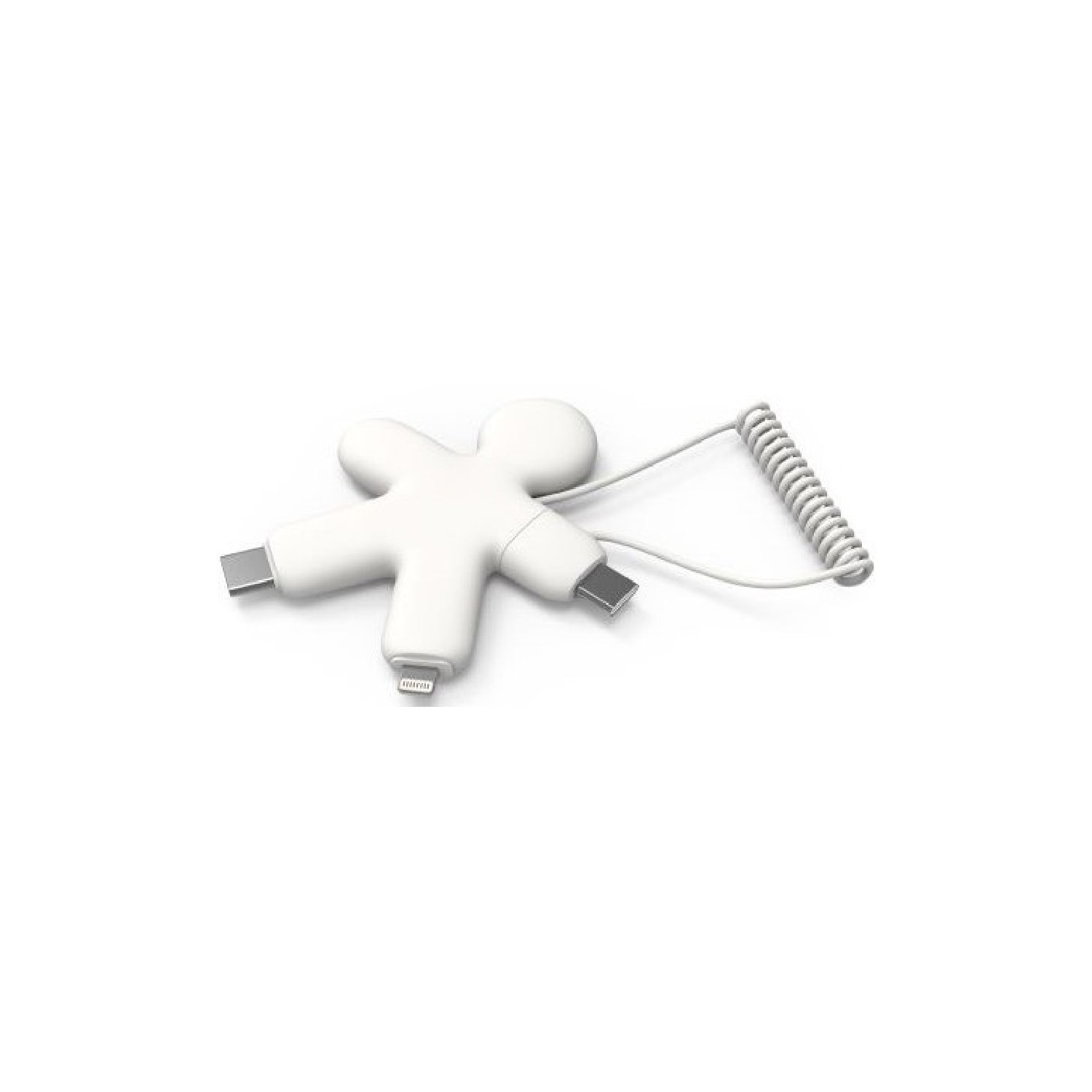 Cablu de date, Xoopar, USB-C, Alb - eMAG.ro