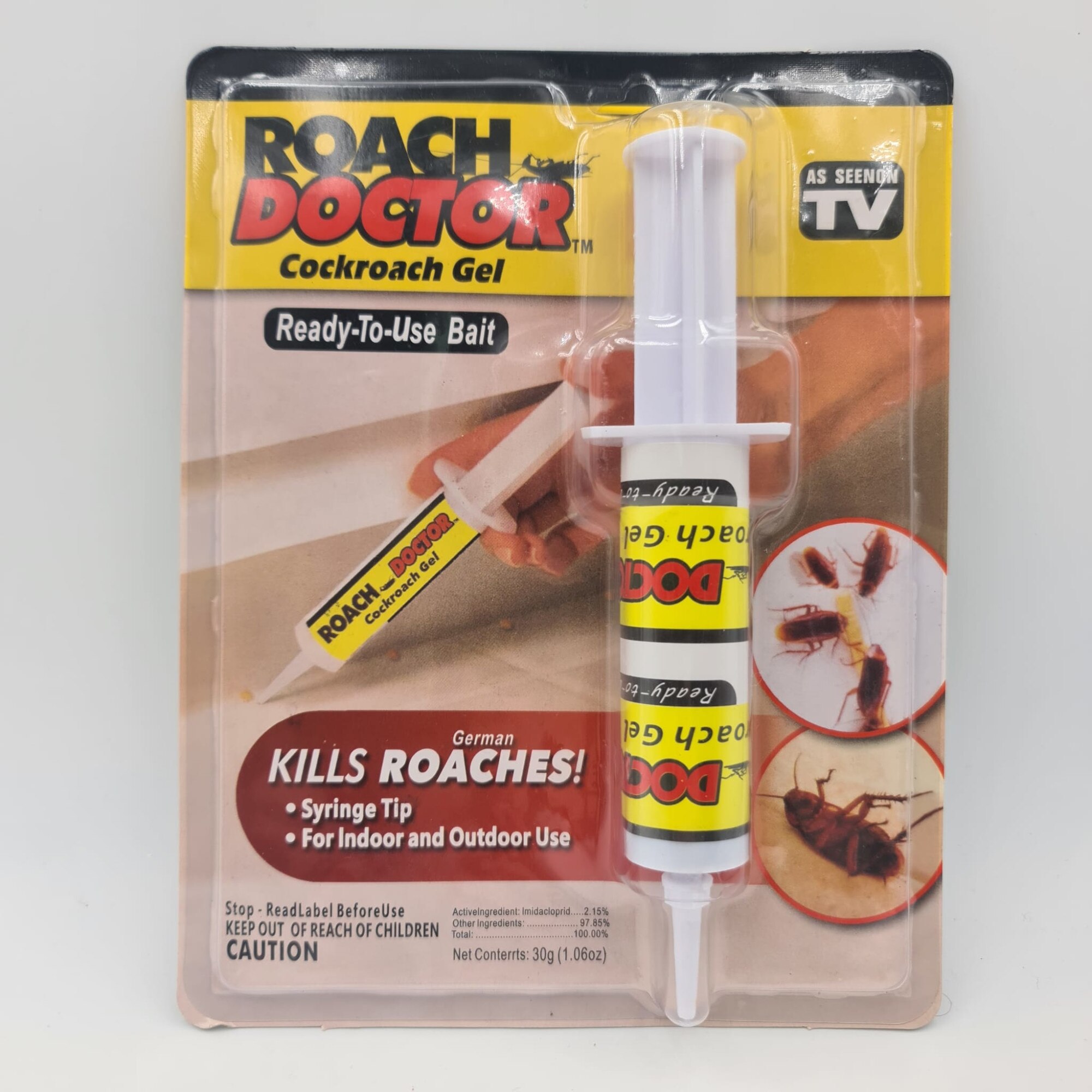 Insecticid Gel Pentru Gandaci, Siringa, Efect Puternic, 18 cm, Dalimag ...