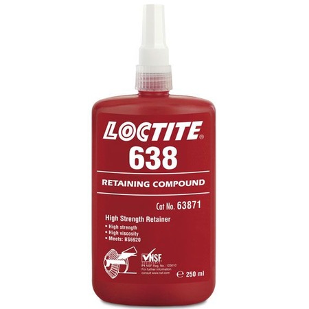 Adeziv de aliniere, Loctite, Pentru metale, Viscozitate ridicata, 250 ...