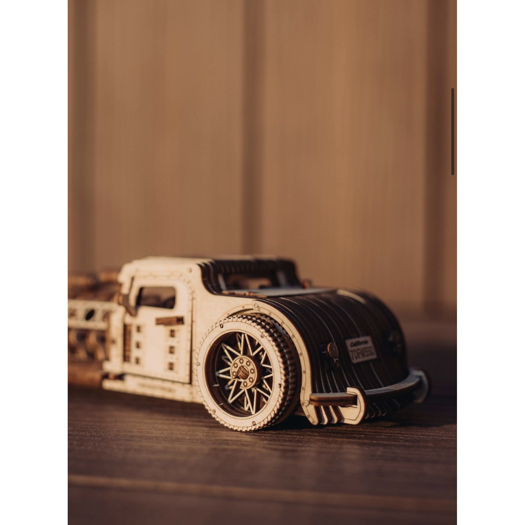 Wood Trick Hot Rod 3D fa mechanikus modell - eMAG.hu