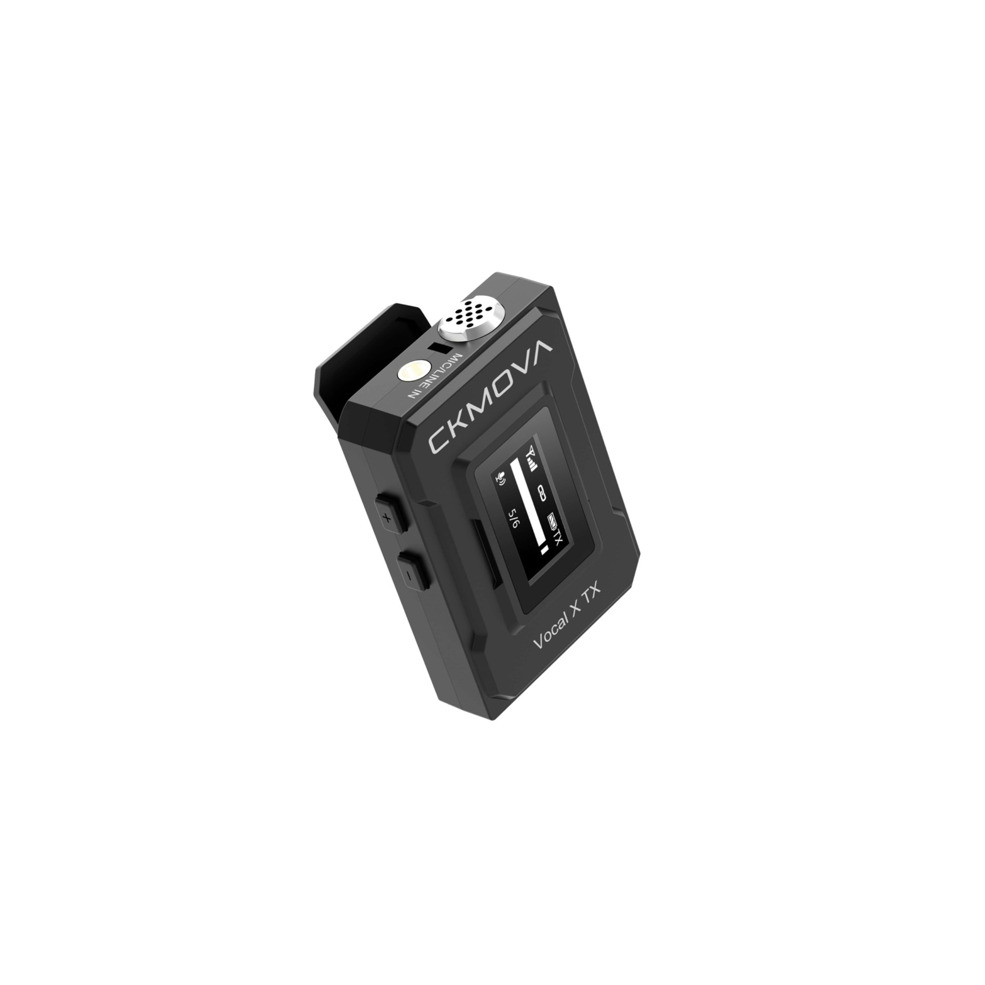 Microfon lavaliera wireless CKMOVA Vocal X V1, Negru - eMAG.ro