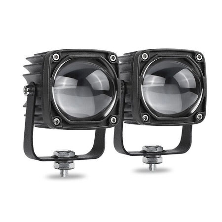 Set 2 LEDURI auto U9 bi-color alb galben - eMAG.ro