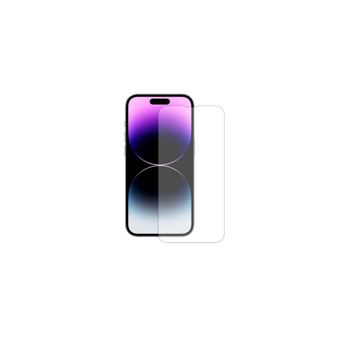 Силиконово предпазно фолио за iPhone 14 Pro Max, Transparent - eMAG.bg
