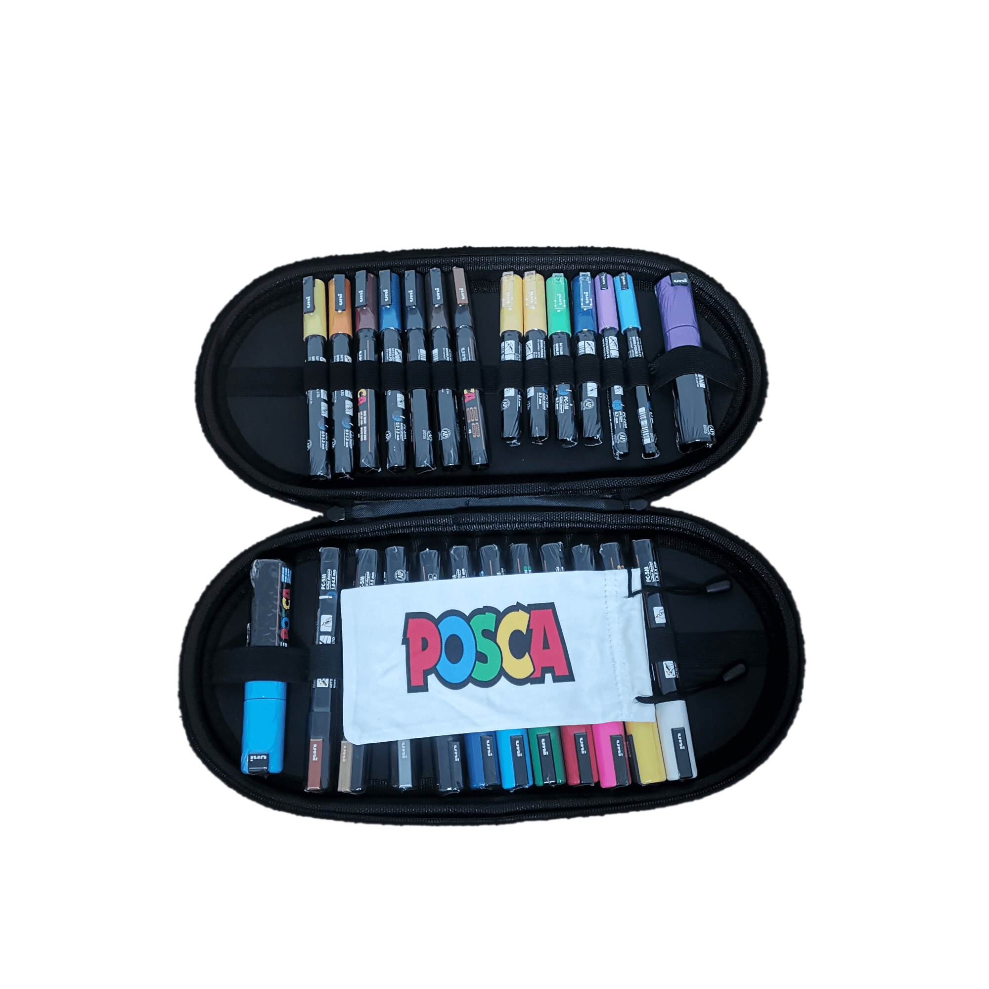 Set MAPA 26 Markere, Posca, PC-1M, PC-3M, PC-5M, PC-8k, Multicolor ...