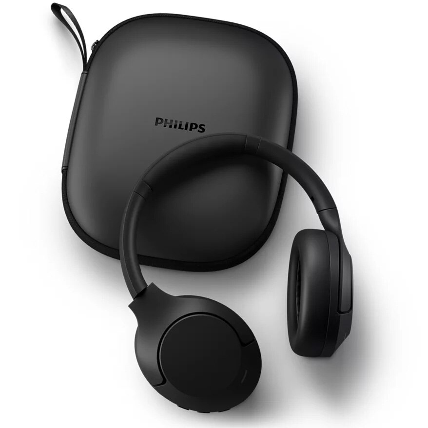 Casti Audio Wireless Over-Ear Philips, TAH8507BK/00, Bluetooth, ANC Pro ...