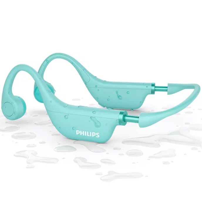 Casti Audio pentru copii Philips TAK4607GR/00, Conductie Osoasa ...