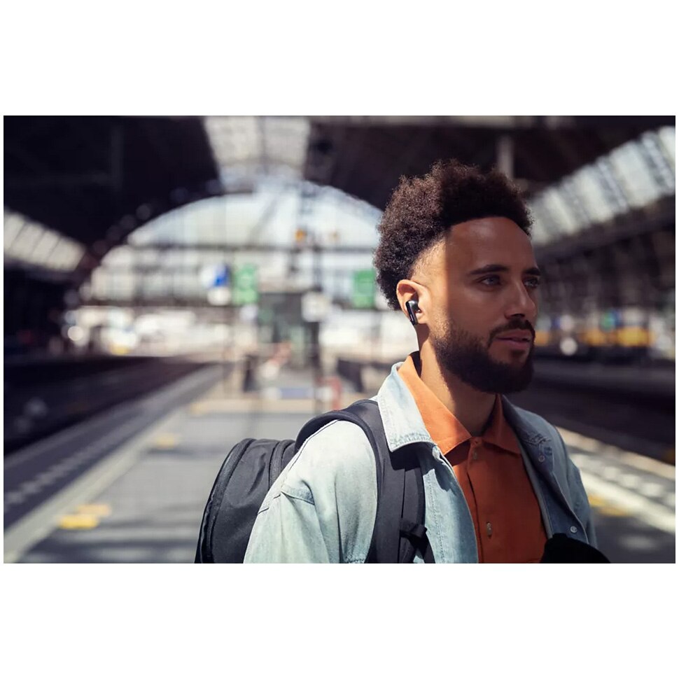 Casti True Wireless Philips TAT5506BK/00, Bluetooth, Waterproof, ANC ...