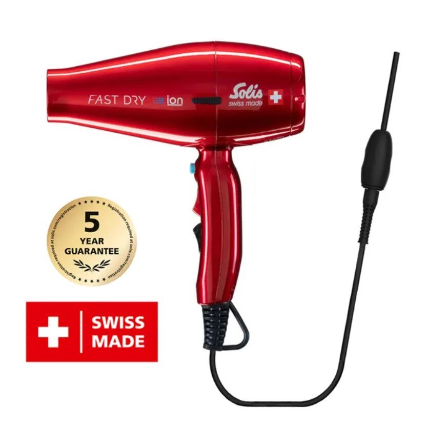 Uscator de par profesional Solis, Fast Dry 360° Ionic, tehnologie ...