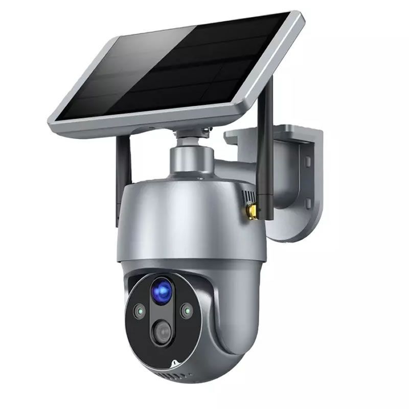 Camera de securitate CCTV audio bidirectionala de retea solara fara fir ...